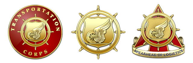 Military Insignia 3D : U.S. Army Branches: Insignia and Plaques